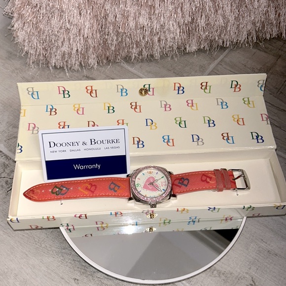 Dooney & Bourke | Accessories | Vintage Dooney Bourke Watch Pink ...